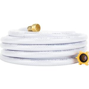 Camco TastePURE Drinking Water Hose for RV, 50 Feet, White (22753)