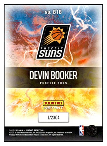 DEVIN BOOKER 2022-23 Panini Instant Breakaway /2304 NM+-MT+ NBA Basketball #18 Suns