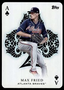 2023 topps all aces #aa-20 max fried nm-mt atlanta braves baseball trading card mlb