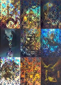 boris vallejo series 3 1993 comic images complete all-prism base card set of 72