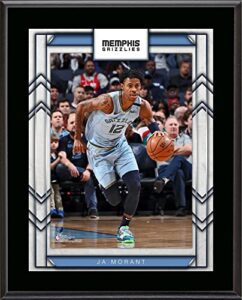 ja morant memphis grizzlies 10.5″ x 13″ sublimated player plaque – nba team plaques and collages