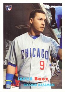 2015 topps archives baseball #16 javier (javy) baez rookie card