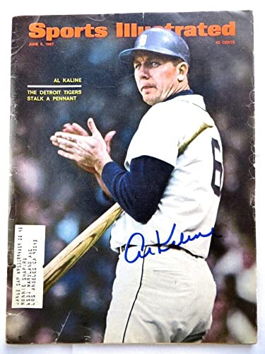 Al Kaline Signed Autographed Magazine Sports Illustrated 1967 Tigers JSA AH04516 - Autographed MLB Magazines