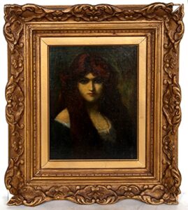 portrait of a red-headed girl