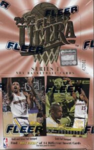 1994-95 fleer ultra basketball series 1 factory sealed box