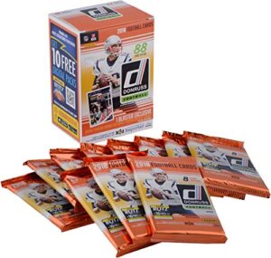 2018 panini donruss nfl football blaster box (11 pk, one memorabilia card)