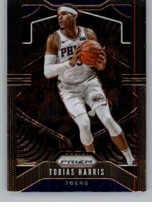 2019-20 prizm nba #45 tobias harris philadelphia 76ers official panini basketball trading card