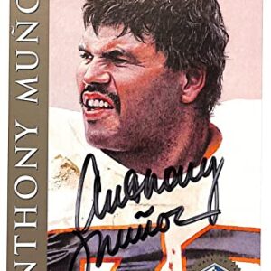 Anthony Munoz Signed HOF Series Card Autographed 1084/2500 Bengals 28009