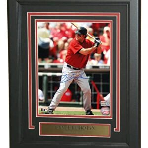 Lance Berkman Autographed 8x10 Photo Framed Houston Astros TRISTAR