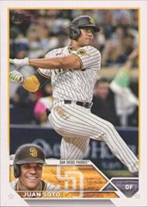 2023 topps #1 juan soto nm-mt san diego padres baseball trading card