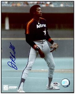 j.r. richard signed photo 8×10 autographed astros psa/dna