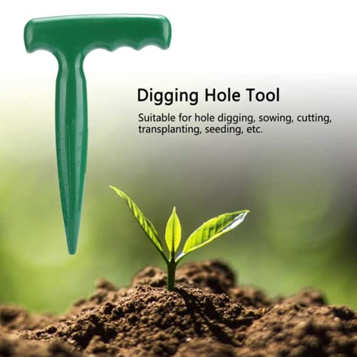 Denpetec Dibber Bulb Seedling Planting Tools Transplanting Garden Grip Widger