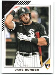 2022 topps gallery #51 jake burger nm-mt rc rookie chicago white sox baseball trading card mlb