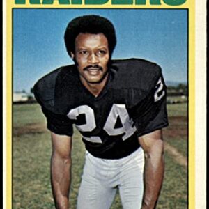 1972 Topps # 28 Willie Brown Oakland Raiders (Football Card) VG/EX Raiders Grambling