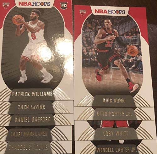 Chicago Bulls 2020 2021 Hoops Factory Sealed Team Set with Patrick Williams Rookie card #228