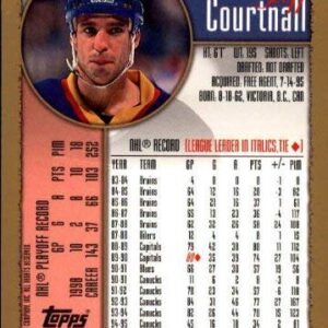 1998-99 Topps #139 Geoff Courtnall NHL Hockey Trading Card