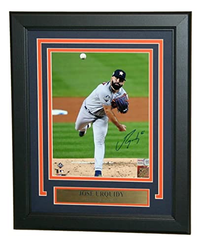 Jose Urquidy Autographed 8x10 Photo Framed Houston Astros TRISTAR