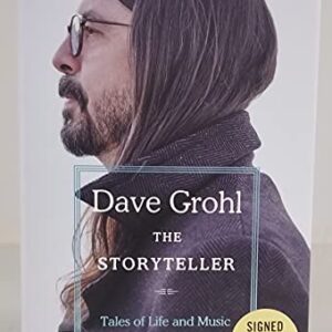 DAVE GROHL signed"The Storyteller: Tales of Life and Music" Hardcover Book FIRST EDITION