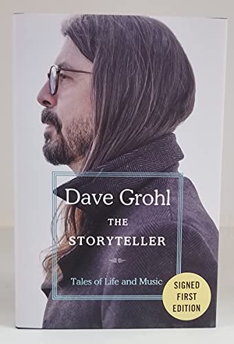 DAVE GROHL signed"The Storyteller: Tales of Life and Music" Hardcover Book FIRST EDITION