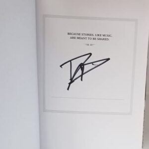 DAVE GROHL signed"The Storyteller: Tales of Life and Music" Hardcover Book FIRST EDITION