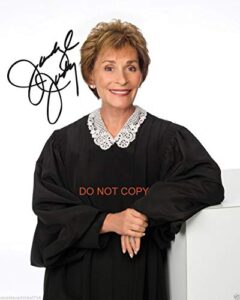 judge judy sheindlin reprint gorgeous signed 11×14 poster photo #3 rp