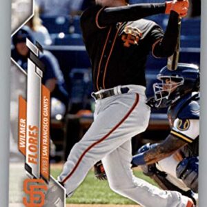 2020 Topps Update #U-156 Wilmer Flores NM-MT San Francisco Giants Baseball