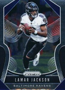 2019 panini prizm #71 lamar jackson baltimore ravens football card