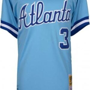 Dale Murphy Atlanta Braves Autographed Mitchell and Ness 1982 Powder Blue Authentic Jersey with NL MVP 82/83 Inscription - Autographed MLB Jerseys