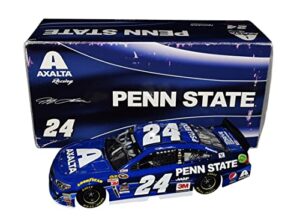 autographed 2015 jeff gordon #24 axalta racing penn state university (final season) rare signed lionel 1/24 scale nascar diecast car with coa (#0845 of only 3,133 produced)