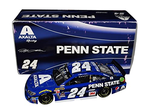 AUTOGRAPHED 2015 Jeff Gordon #24 Axalta Racing PENN STATE UNIVERSITY (Final Season) Rare Signed Lionel 1/24 Scale NASCAR Diecast Car with COA (#0845 of only 3,133 produced)