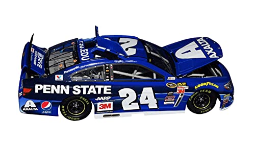 AUTOGRAPHED 2015 Jeff Gordon #24 Axalta Racing PENN STATE UNIVERSITY (Final Season) Rare Signed Lionel 1/24 Scale NASCAR Diecast Car with COA (#0845 of only 3,133 produced)