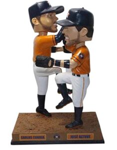 jose altuve and carlos correa houston astros celebration handshake bobblehead