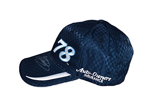 AUTOGRAPHED 2017 Martin Truex Jr. #78 Auto-Owners MONSTER CHAMPIONSHIP SEASON Signed Official MTJ Motorsports AOI Slingshot Cap/Hat with COA