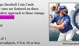 2020 Topps Update MLB Baseball BLASTER box (7 pks/bx, ONE exclusive Coin card/bx)