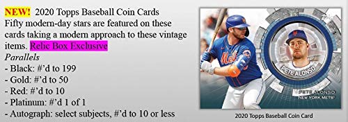 2020 Topps Update MLB Baseball BLASTER box (7 pks/bx, ONE exclusive Coin card/bx)