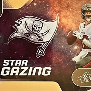 NEW 2022 Panini Absolute TOM BRADY Foil Football Card - Star Gazing Insert - Tampa Bay Buccaneers