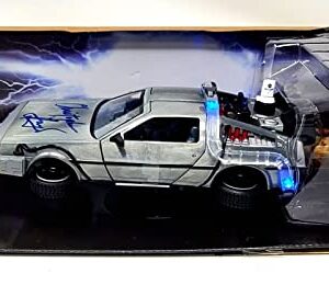 CHRISTOPHER LLOYD Signed"BACK TO THE FUTURE 2" 1:24 DeLorean BAS # WK69109