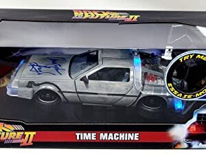 CHRISTOPHER LLOYD Signed"BACK TO THE FUTURE 2" 1:24 DeLorean BAS # WK69109