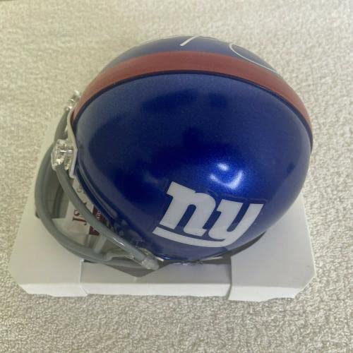 Lawrence Taylor Signed Autographed New York Giants Mini Helmet Jsa Coa - Autographed NFL Mini Helmets