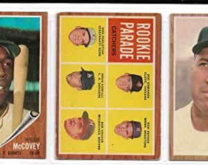 1962 Topps Baseball Card Complete Set 598 Cards EX Condition