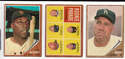 1962 Topps Baseball Card Complete Set 598 Cards EX Condition