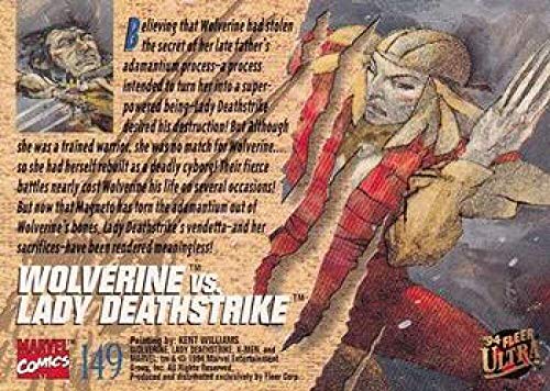 1994 Fleer Ultra #149 Wolverine vs. Lady Deathstrike NonSport