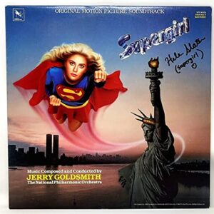 HELEN SLATER Signed Autographed"SUPERGIRL" Album Kara Zor-El Beckett BAS