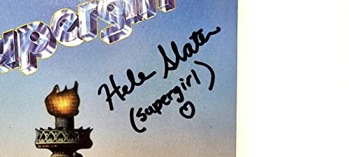 HELEN SLATER Signed Autographed"SUPERGIRL" Album Kara Zor-El Beckett BAS