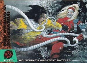 1994 fleer ultra #139 wolverine vs. omega red nonsport