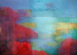 red seascape