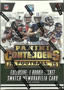 2015 panini nfl contenders football factory sealed blaster box