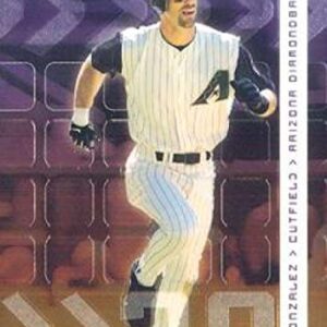 2002 Finest Baseball #67 Luis Gonzalez Arizona Diamondbacks Official MLB Trading Card From The Topps Company