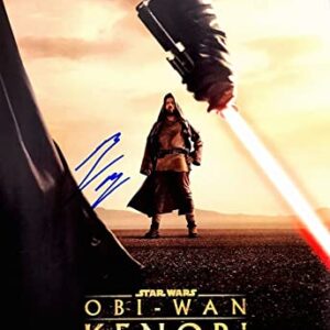 EWAN McGREGOR Signed STAR WARS"Obi Wan Kenobi" 13x19 Poster BAS & Official Pix