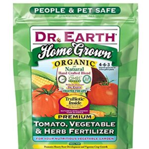 Dr. Earth Home Grown Tomato, Vegetable & Herb Fertilizer, 4lb